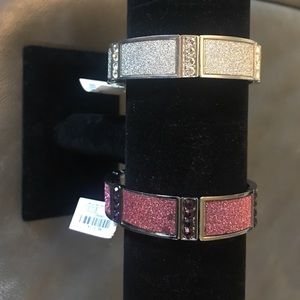 Charming Charlie | Jewelry | Charming Charlie Stretch Glitterrhinestone ...